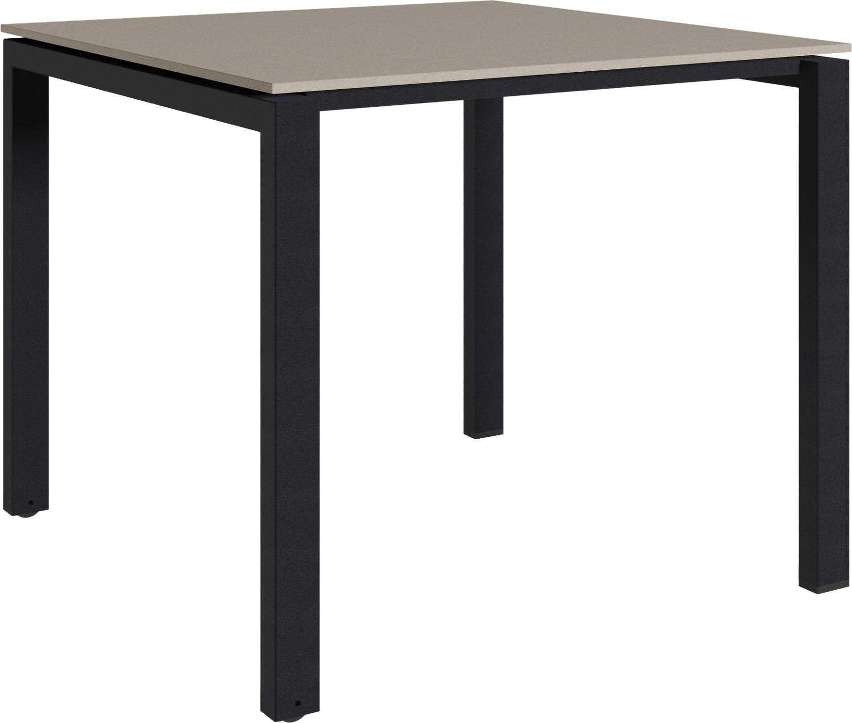 Outdoor Dining table 90x90 Trento - lava - ceramic quartz | Manutti