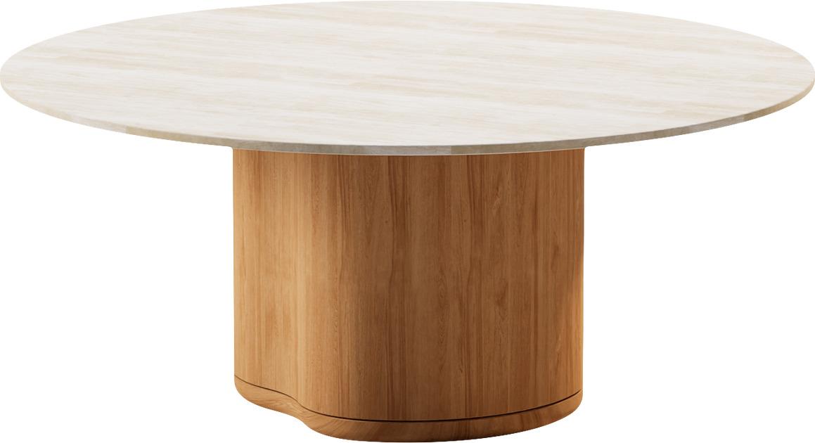Ogado low dining table Ø125 | Manutti